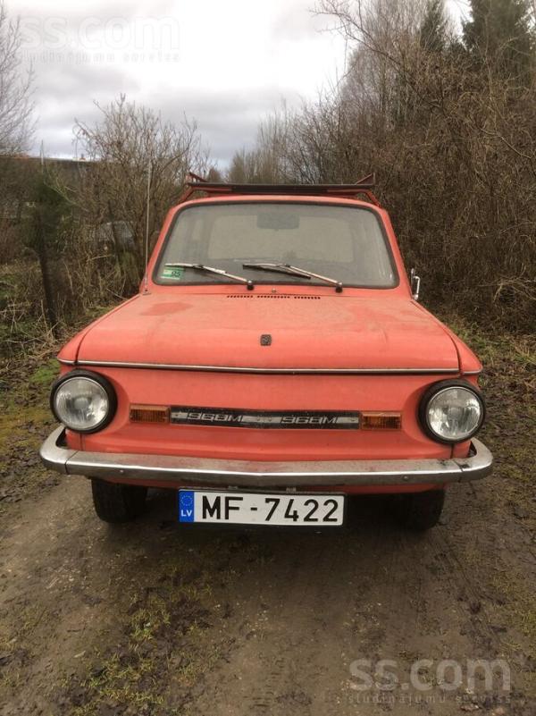 ZAZ 968 1981 Rīga, ar dzinēja tilpumu 1.20 L un nobraukumu 36 tūkst. km par 1950 €, foto 6 vietnē AUTOMOTO.COM.LV