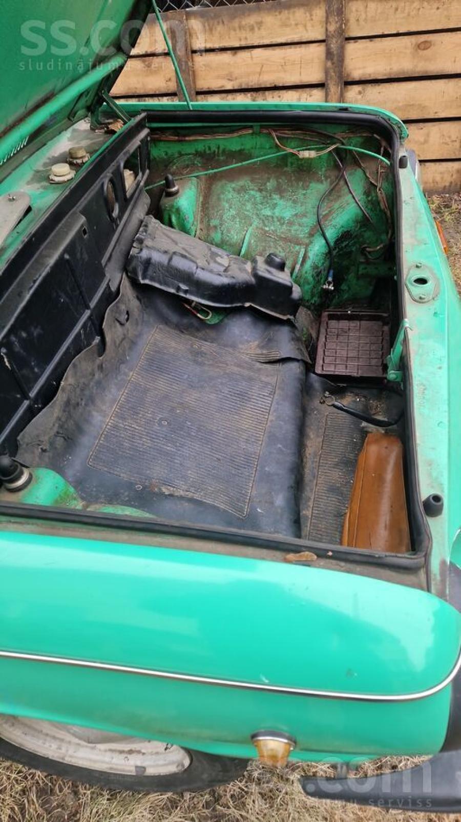 Zaļš ZAZ 968 1984 Daugavpils, ar dzinēja tilpumu 1.20 L un nobraukumu 30 tūkst. km par 2000 €, foto 8 vietnē AUTOMOTO.COM.LV