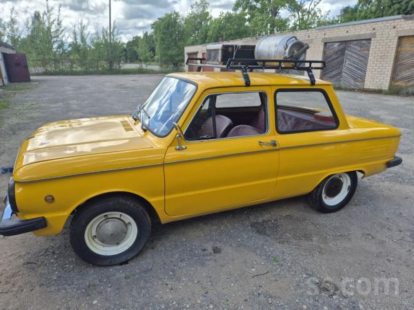 Yellow ZAZ 968 1989 in Cesis, with an engine capacity of 1.20 L and mileage of 43 thousand km for 1500 €, photo 2 on AUTOMOTO.COM.LV