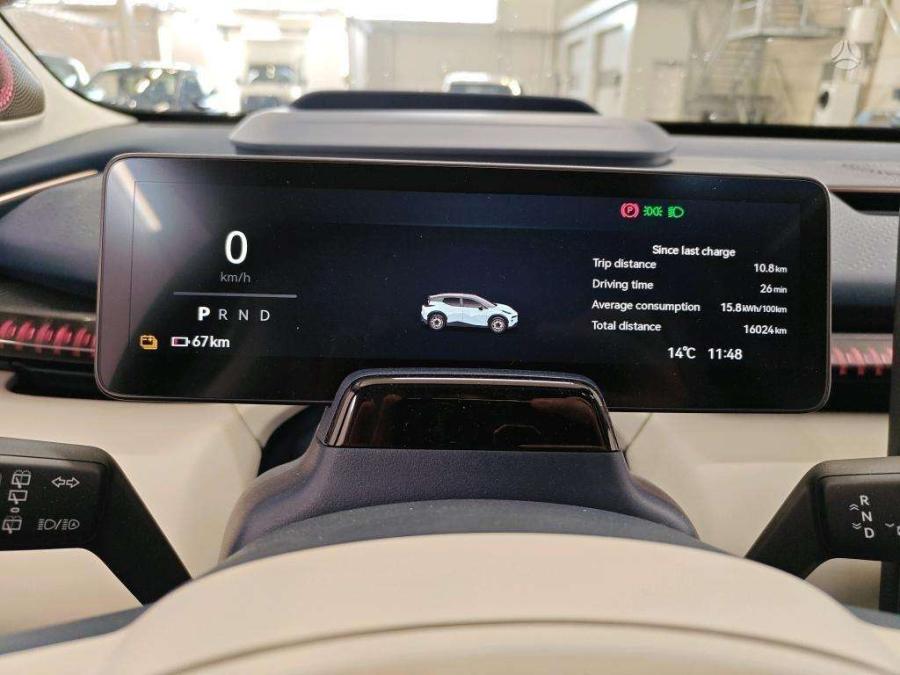 Белый Zeekr X 2025 в Вильнюс, объемом двигателя 0.00 л и пробегом 16 тыс. км за 42300 €, фото 14 на AUTOMOTO.COM.LV